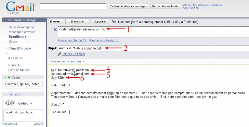 Comment planifier un envoi d’e-mail avec Gmail