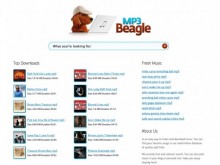 Mp3Beagle, écouter et télécharger de la musique gratuitement